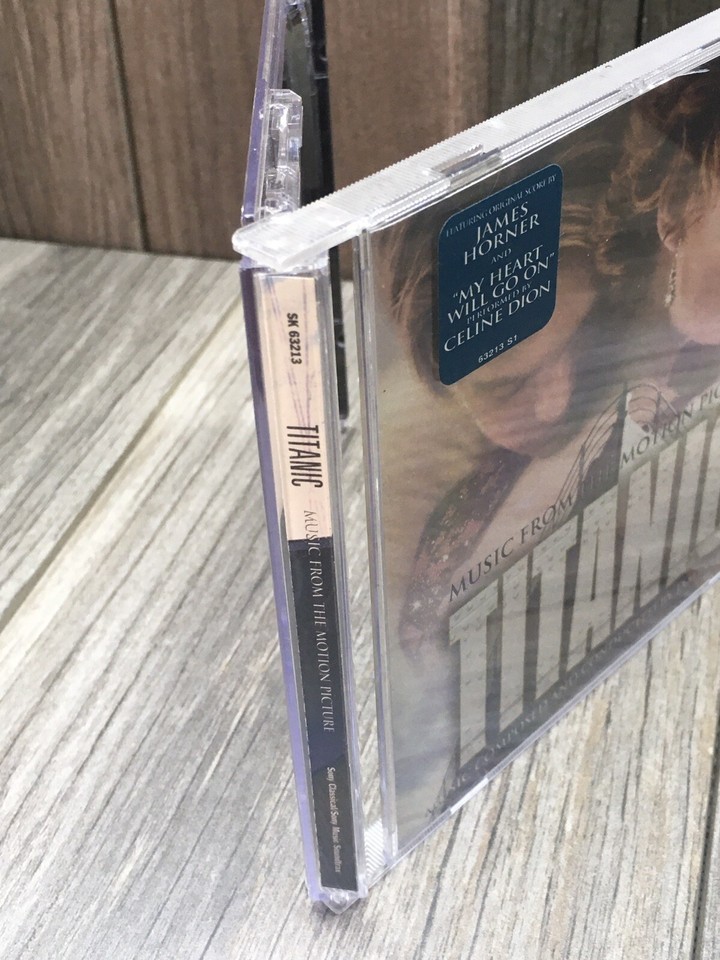 Titanic Music from the Motion Picture by James Horner (CD 2001 ...