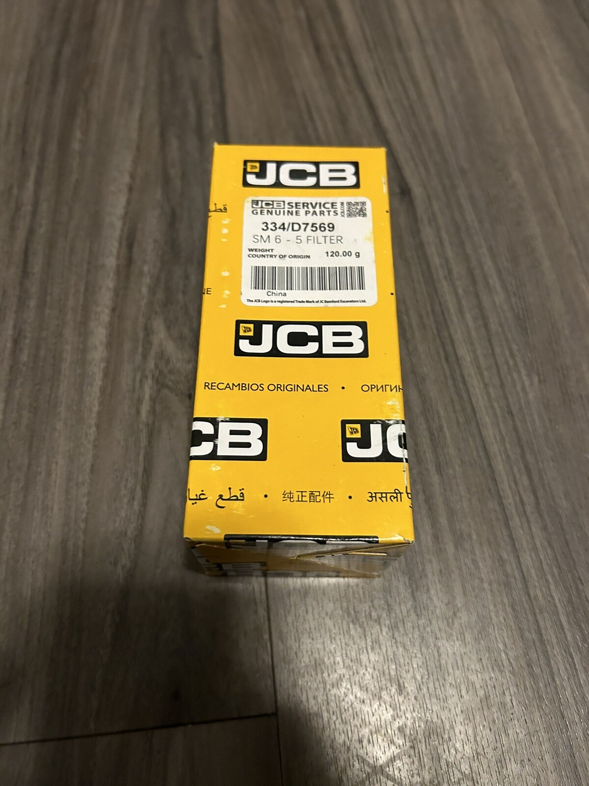 OEM ORIGINAL Jcb SM 6-5 Filter 334/D7569 OEM ( C1-5A) | eBay