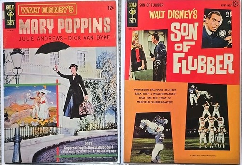 DISNEY GOLD KEY MOVIE COMICS LOT OF 11 | eBay