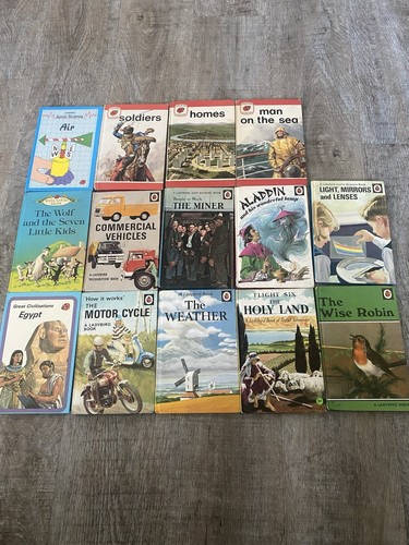 Lot of 14 vintage 1960s Ladybird Easy Reading HC~ladybug | eBay
