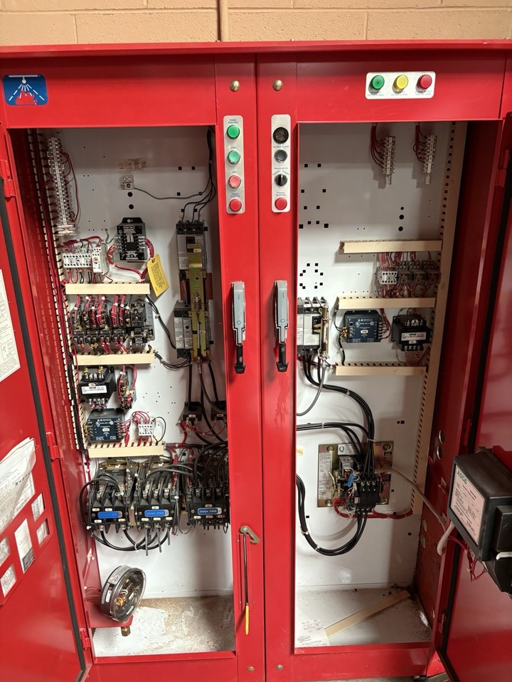 Joslyn Clark Electric Fire Pump Controller And Transfer Switch | eBay