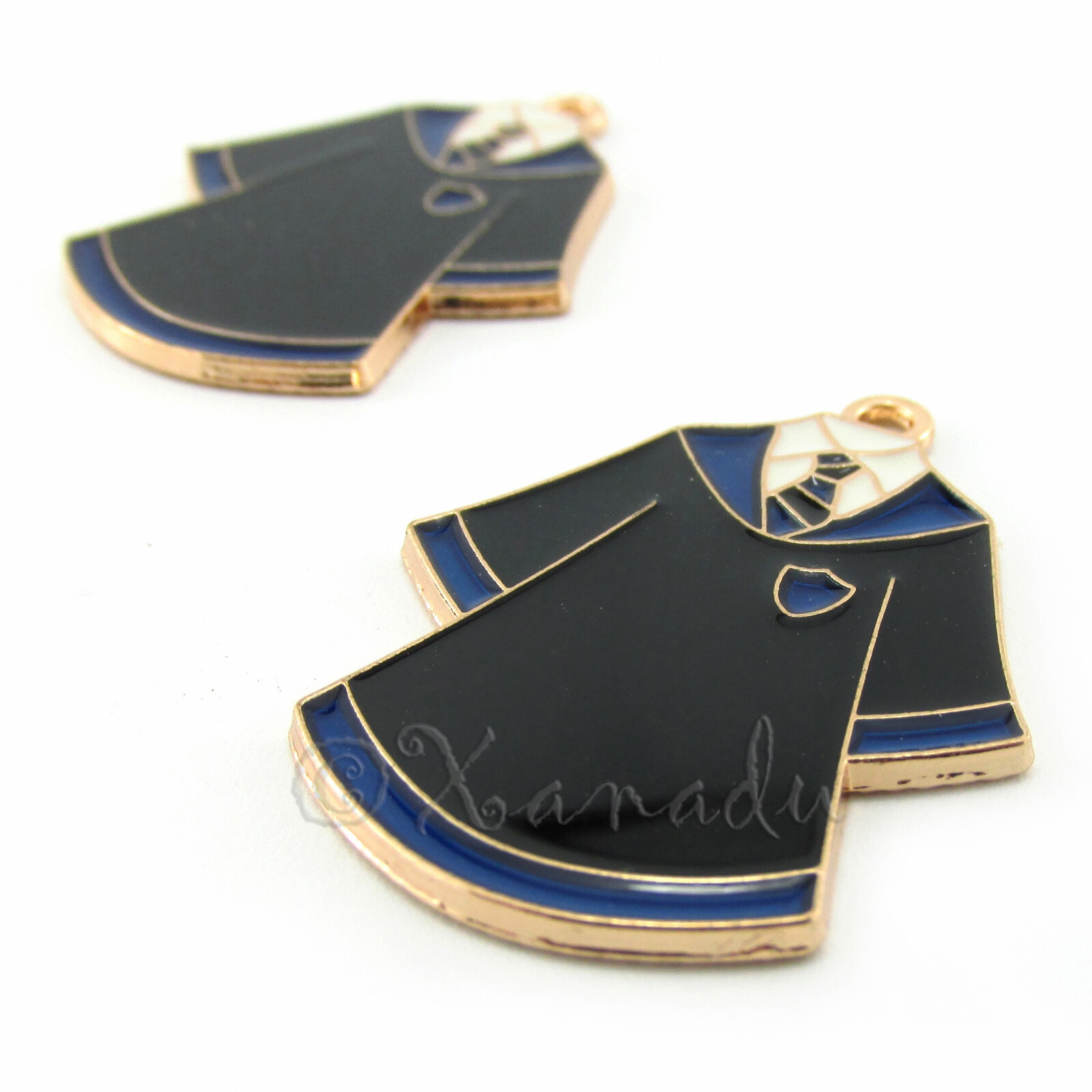 Ravenclaw House Robe Charms 32mm Gold Plated Pendants C4996 - 2, 5 Or ...