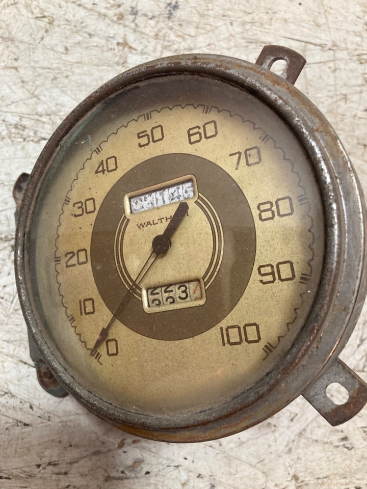 1937-38 Ford Speedometer 100MPH Gauge Original | eBay