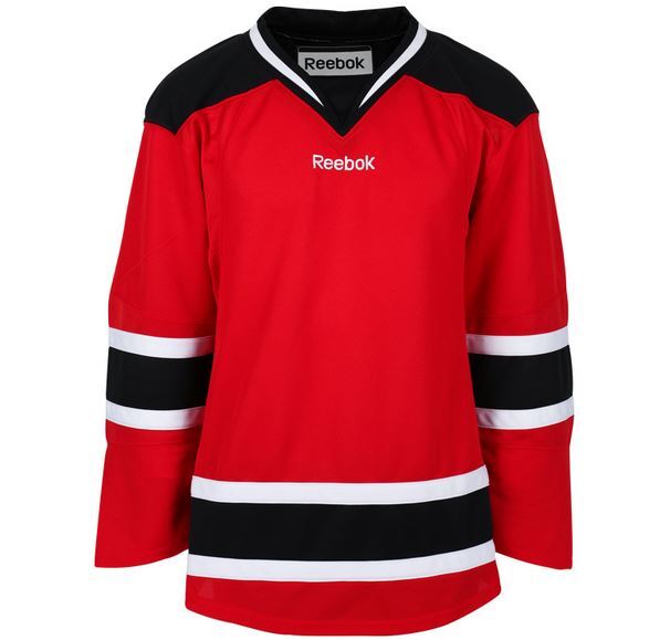 REEBOK New Jersey Devils Edge Senior Hockey Jersey Home, Ice Hockey ...