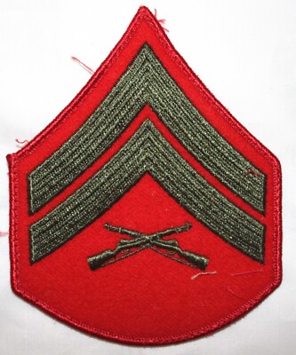 USMC PATCH (Corporal) | eBay