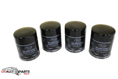 Set of 4 Genuine Subaru Engine Oil Filter For Forester Impreza Legacy ...