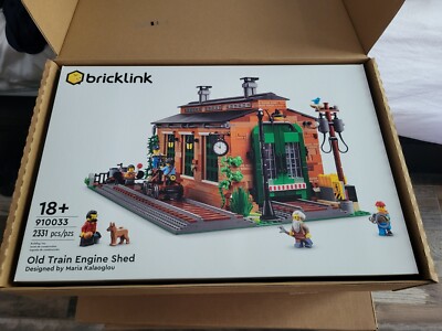LEGO Bricklink Designer Program 910033 Old Train Engine Shed New Sealed ...