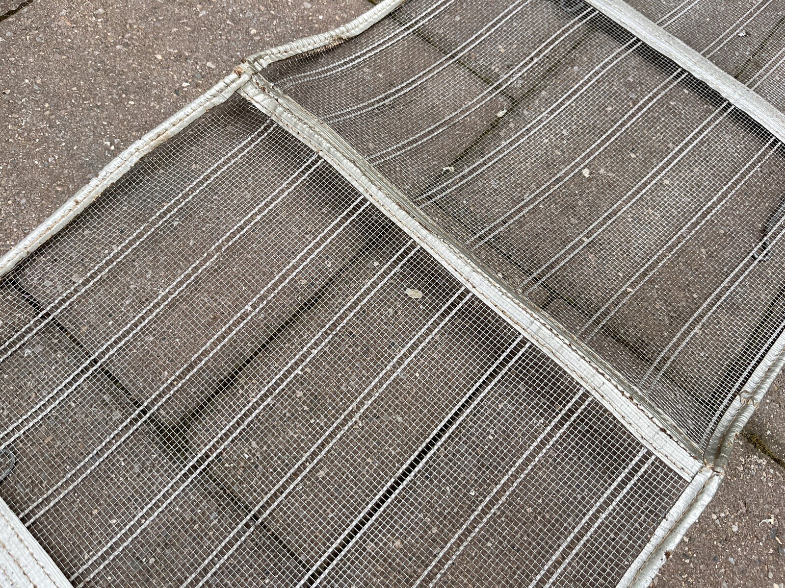 1946 1947 1948 Chevy Bowtie Accessory Grille Radiator Bug Guard Screen ...