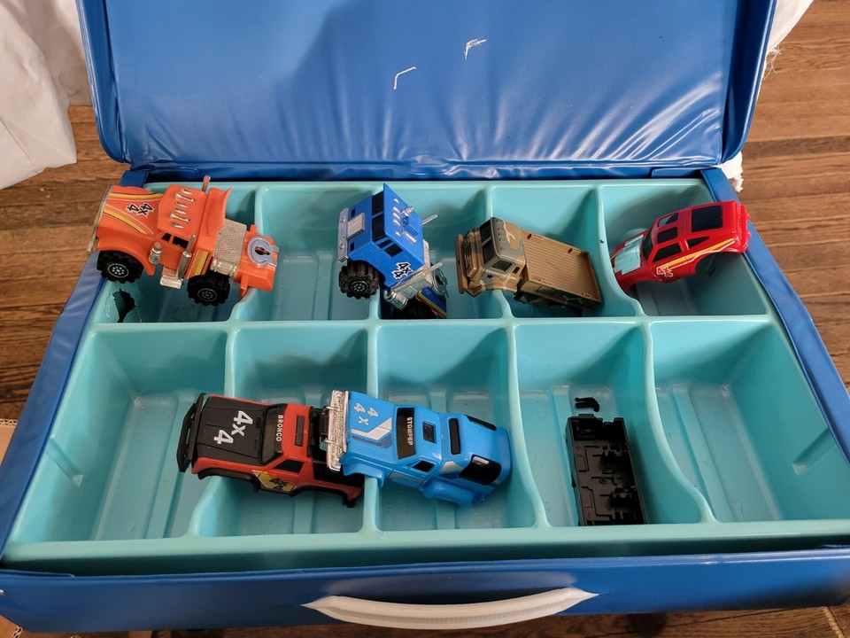 80s Stomper Schaper 4x4 Rough Rider Lot battery op collection w/case ...