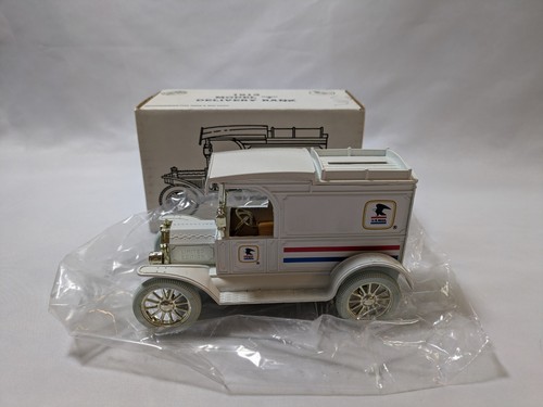 ERTL USPS Post Office 1913 Ford Model T US Mail Delivery Truck Bank MIB ...