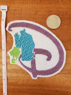 Disney D Monsters Inc Sully and Mike Iron on Patch approx 3.5"-4" | eBay