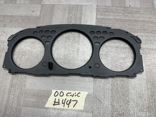 🔰96-00 Honda Civic EK dash gauge cluster visor cover trim overlay EX LX ...