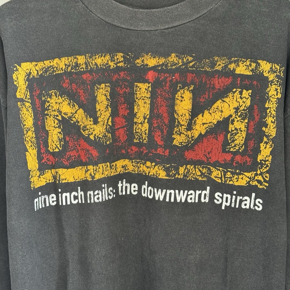 Very Rare Nine Inch Nails Band T-Shirt Size XL Single Stitch | eBay