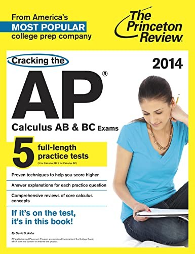 Cracking the AP Calculus AB BC Exams, 2014 Edition (College Te | eBay