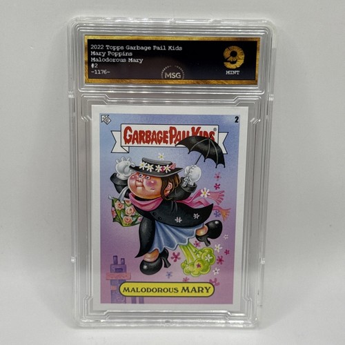 Malodorous Mary 2022 Garbage Pail Kids #2 Book Worms Sticker Gross ...