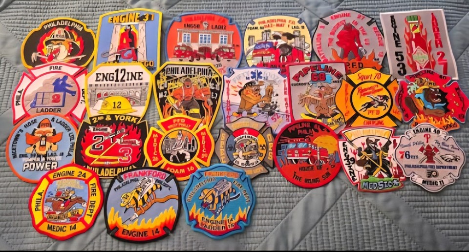 Philadelphia Fire Department Station Patches. 50+ (NEW) | eBay