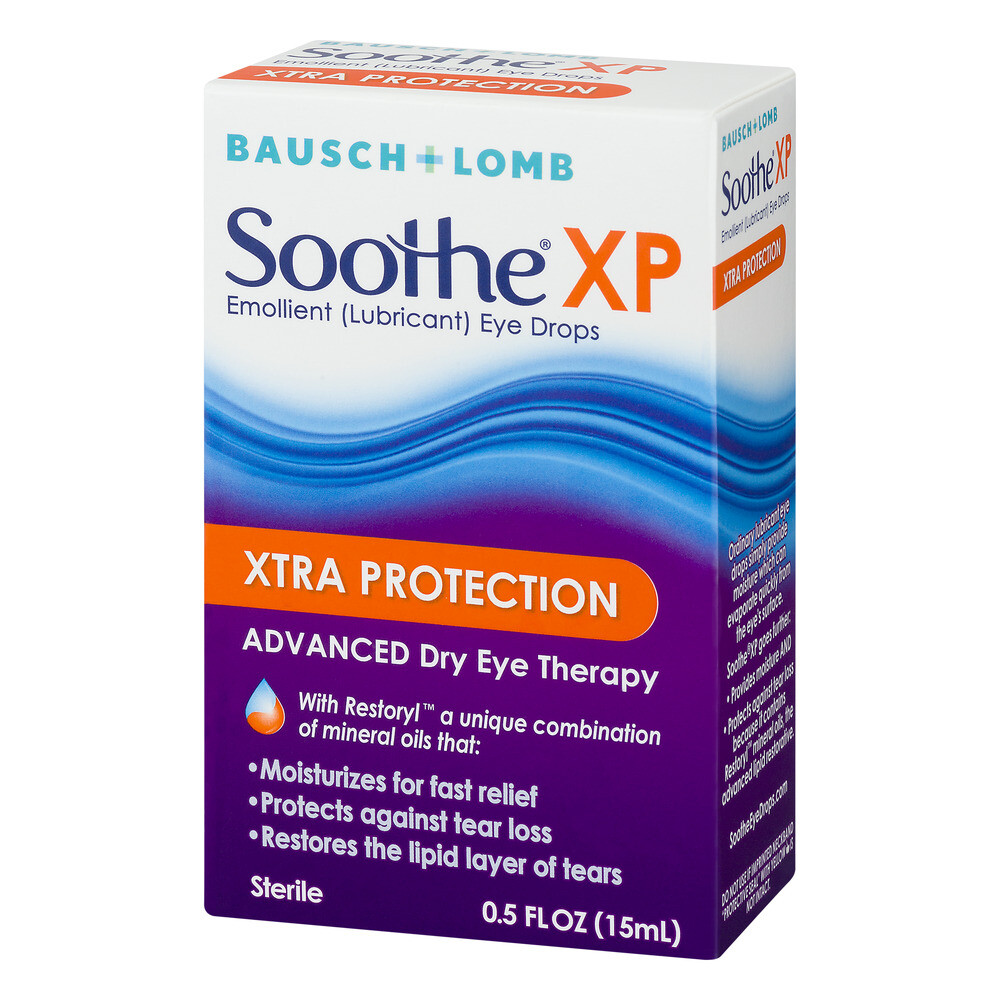 Soothe XP Emollient Eye Drops (Lubricating) - Dry Eyes Vision & Eye ...