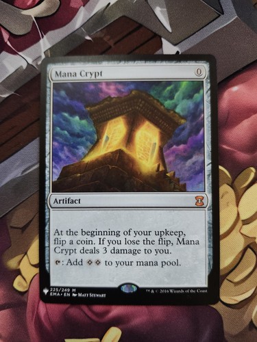 Mana Crypt The List Reprints Regular #225 NM MTG | eBay
