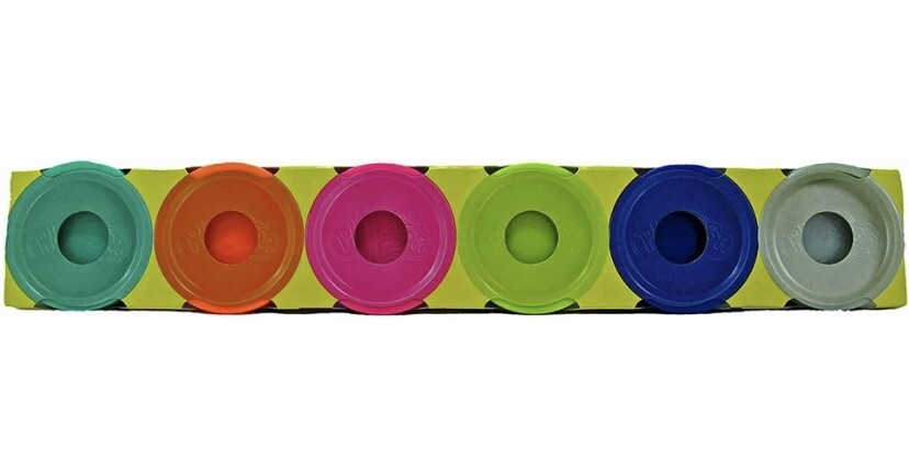 PLAY-DOH Play-Doh Super Silver 5 Pack Plus 1, assorted colors, Non ...