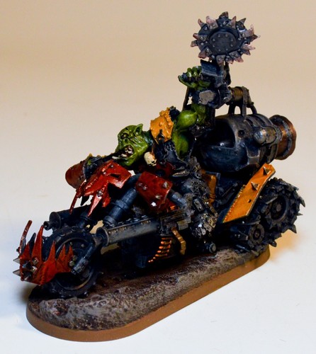 Warhammer 40k Forgeworld OOP Ork Warboss on Warbike SP | eBay