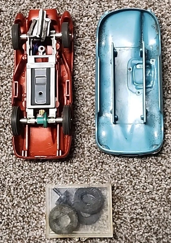 Vintage Strombecker 1/32 Slot Car Road Race Set #9900 W/1 Cars | eBay