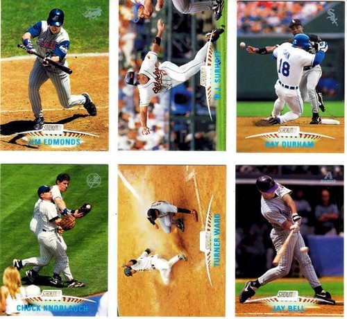 TOPPS STADIUM MLB BASEBALL 1999 PROMO CARD SET PP1 THRU PP6 - YANKEES ...