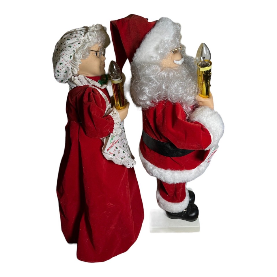 Telco Santa & Mrs Claus 1995 Motionettes of Christmas Vintage 90s ...