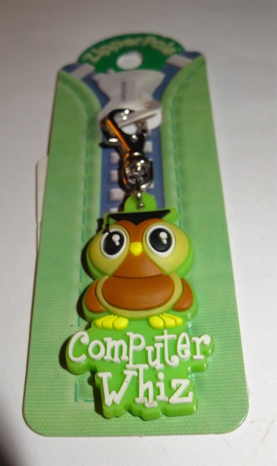 Zipper Pulls Kids Name Tag Zipper Pals ID Charm Backpack Bag Choose ...