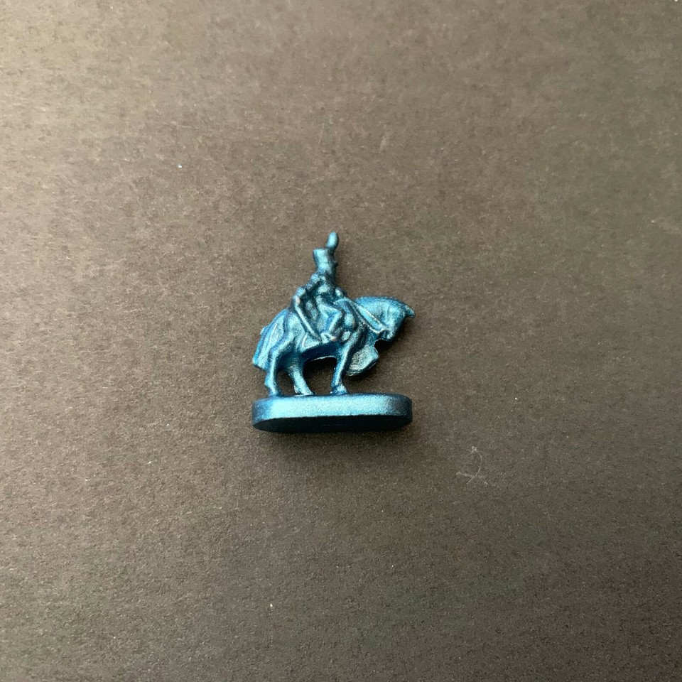 Risk 40th Anniversary Edition Board Game 8 Cavalry Set Blue Army ...