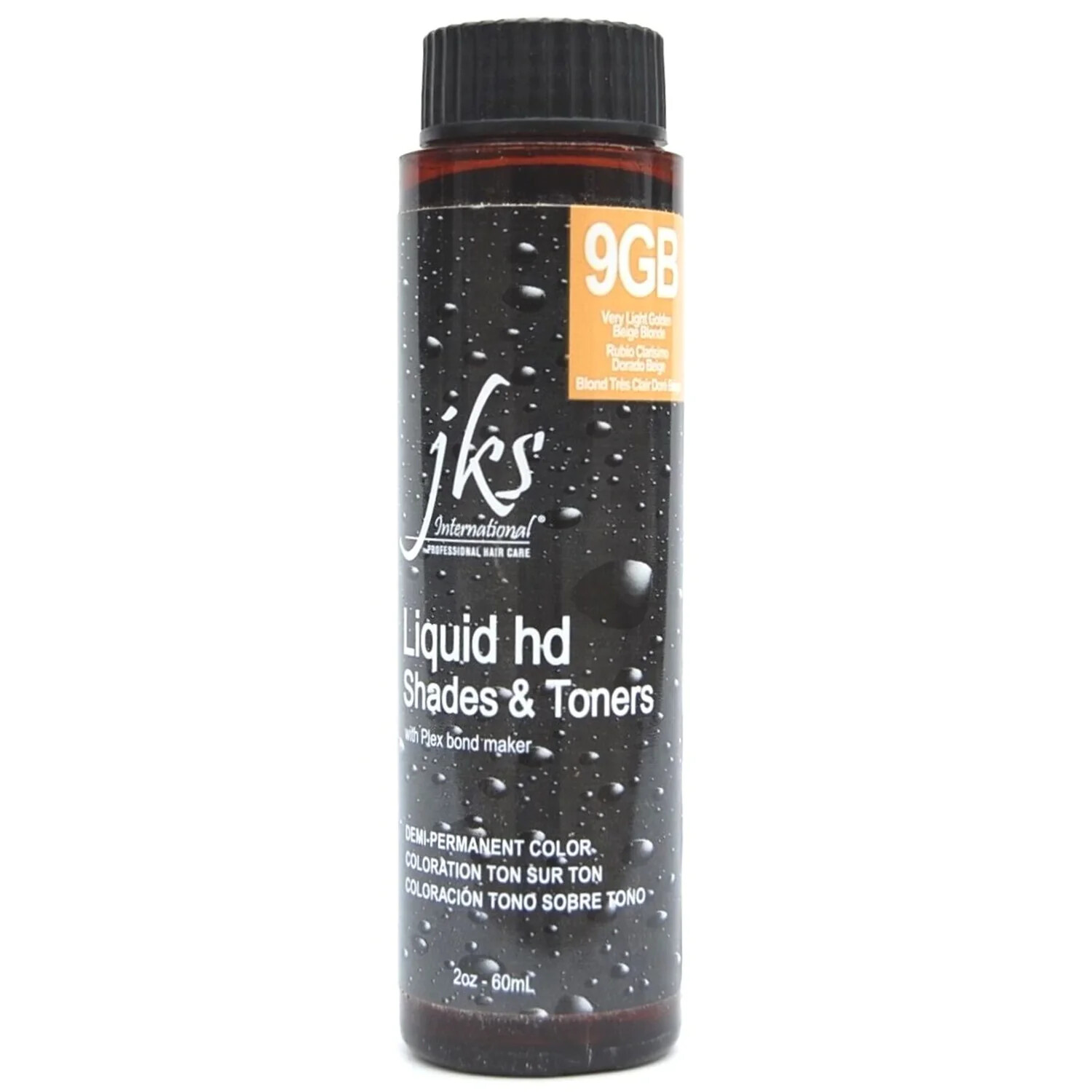 Jks International Liquid HD Shades & Toners 9GB Demi-Permanent Color ...