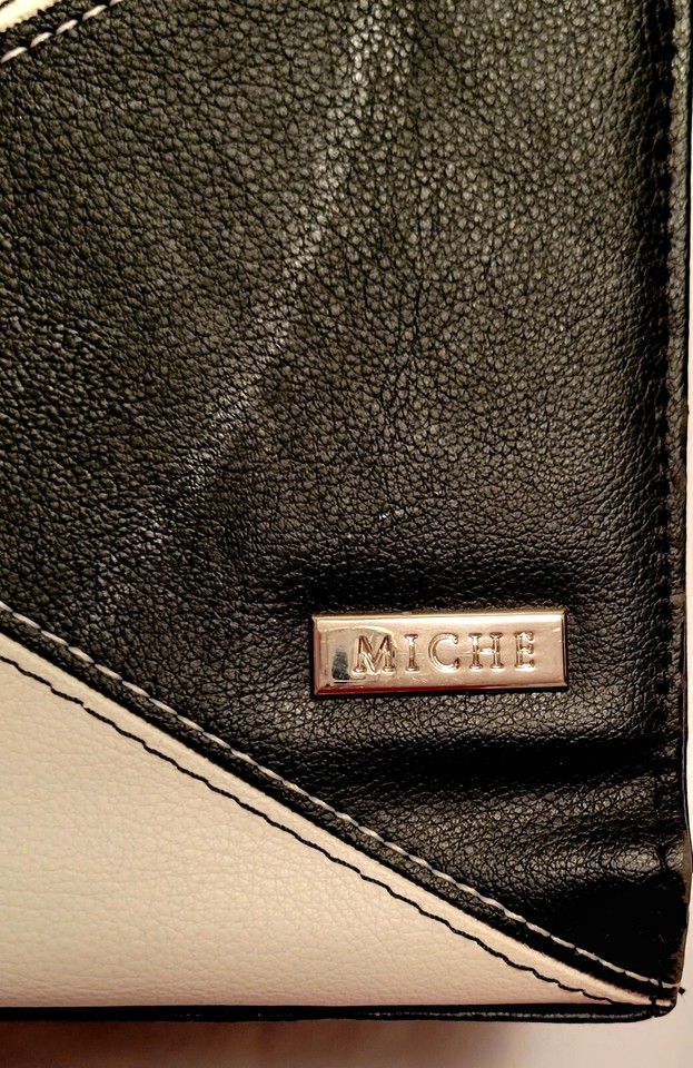 Miche Classic Bag Purse KENZIE SHELL Black & White Argyle Diamonds ...