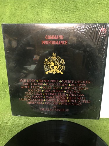 Command Performance RECORD LP BEATRICE LITTLE / TYRONE POWER / GRACIE ...