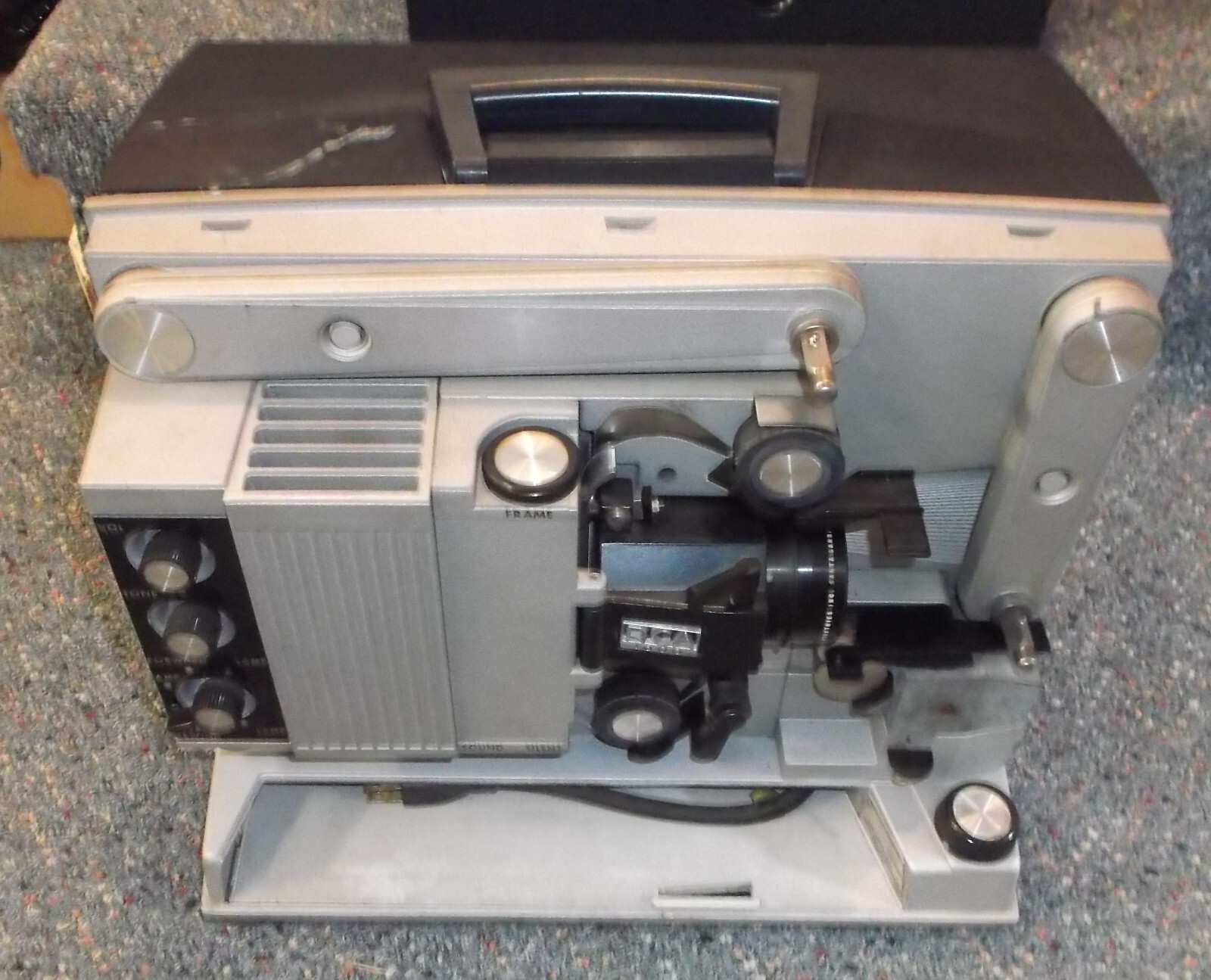 Vintage 16mm projector/ RCA #1600 - FOR PARTS OR REPAIR/See description ...