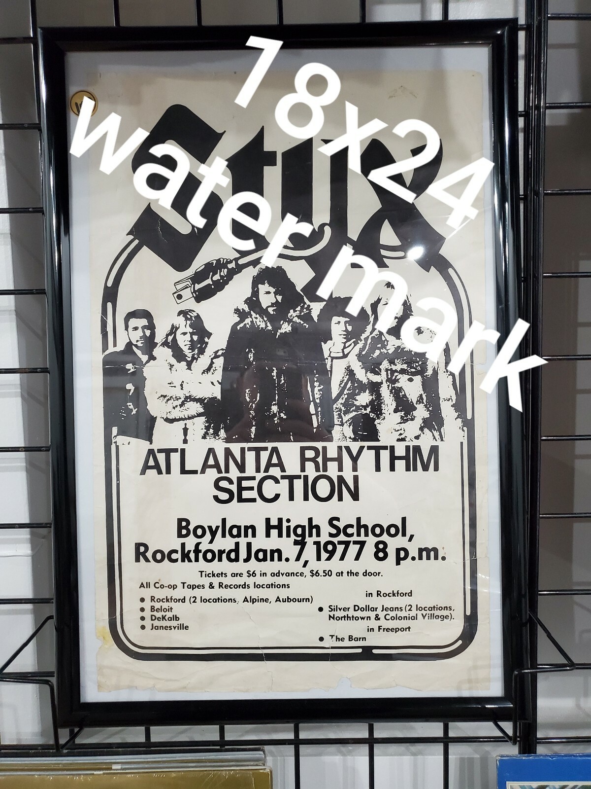 Styx. Rock memorabilia. flyer. poster. 18x24 original 70's very rare ...