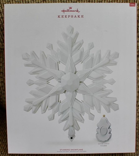 Hallmark Magic (light & sound) Stunning Snowflake Tree Topper NIB | eBay