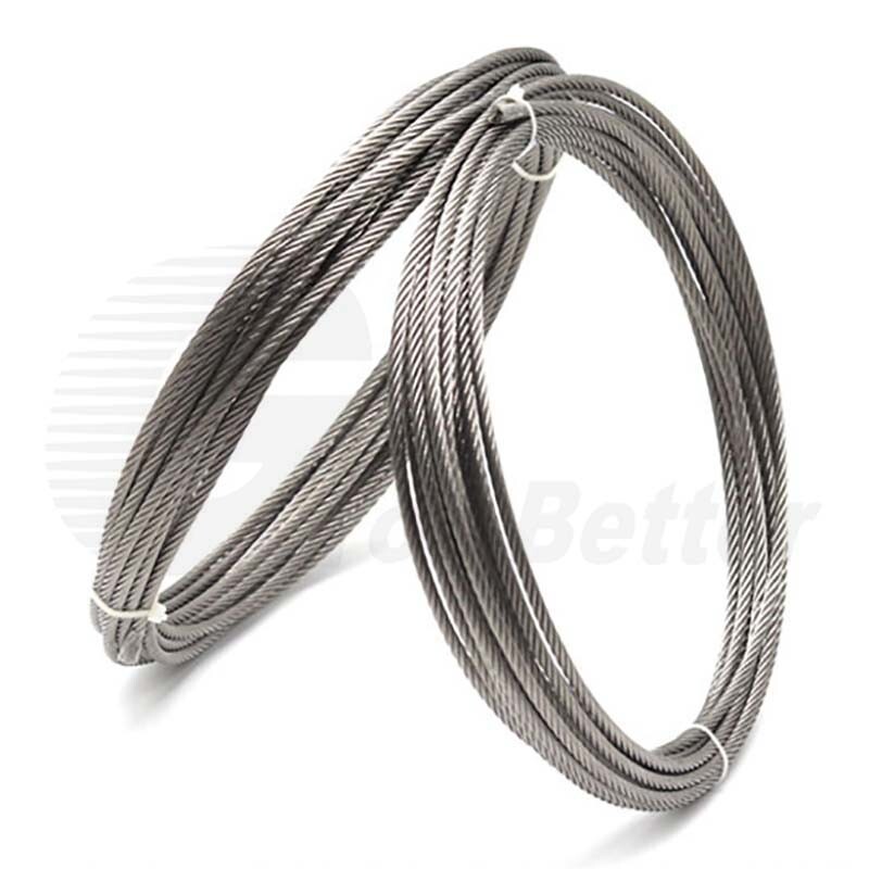1mm to 20mm Wire Rope 304 A2 Stainless Steel Wire Metal Cable 7x19 ...