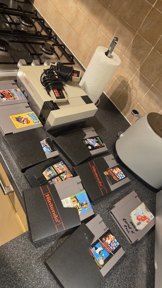 Nintendo NES Console Bundle Nintendo Entertainment System X9 Games | eBay UK