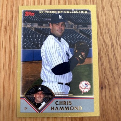 Chris Hammond New York Yankees 2003 Topps Gold #369 SN /2003 | eBay