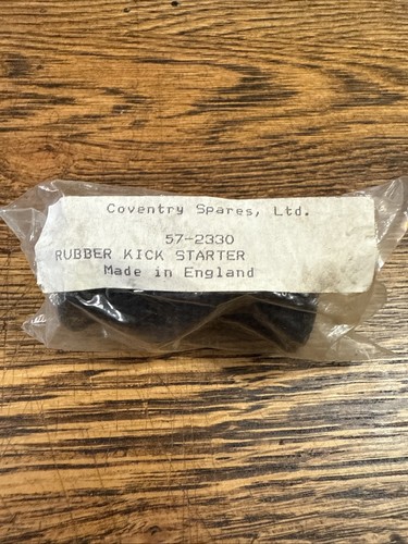 Vtg Twin Kick Starter Open End Rubber Replacement 57-2330 Made In ...