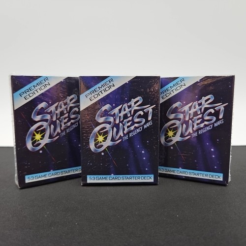 1995 Star Quest The Regency Wars 53 Game Card Starter Deck New Sealed ...