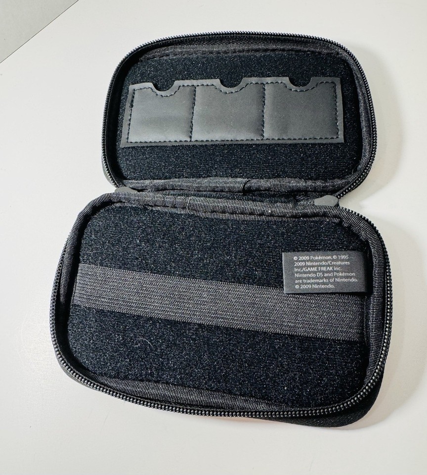 Nintendo DS Pokemon Platinum Version Padded Zip Carrying Case 2009 | eBay