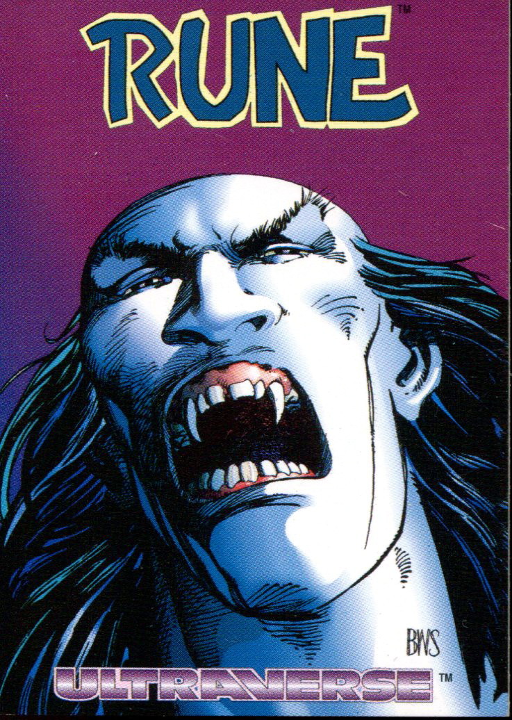 RUNE ULTRAVERSE 1993 SKYBOX & MALIBU COMICS PROMO CARD 0 | eBay