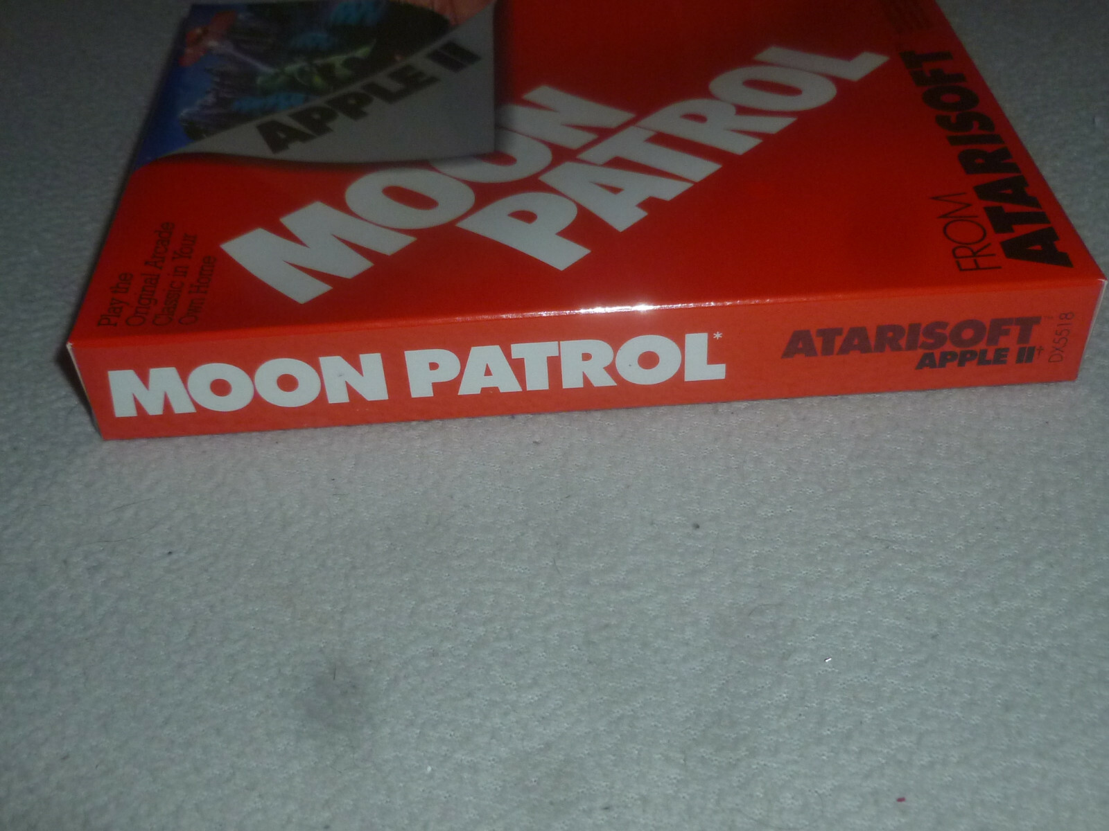 NEW NOS APPLE II IIE IIC IIGS II+ VIDEO GAME NIB MOON PATROL ATARISOFT ...