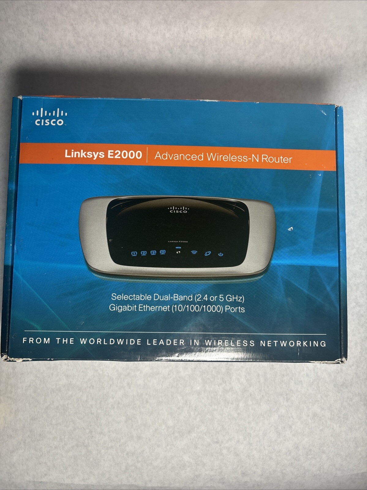 Cisco Linksys E2000 Wireless-N Router Dual Band Gigabit 2.4/5GHz ...