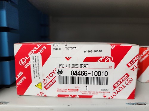 2018 - 2019 Toyota CHR Rear Brake Pads 04466-10010 Genuine OEM | eBay