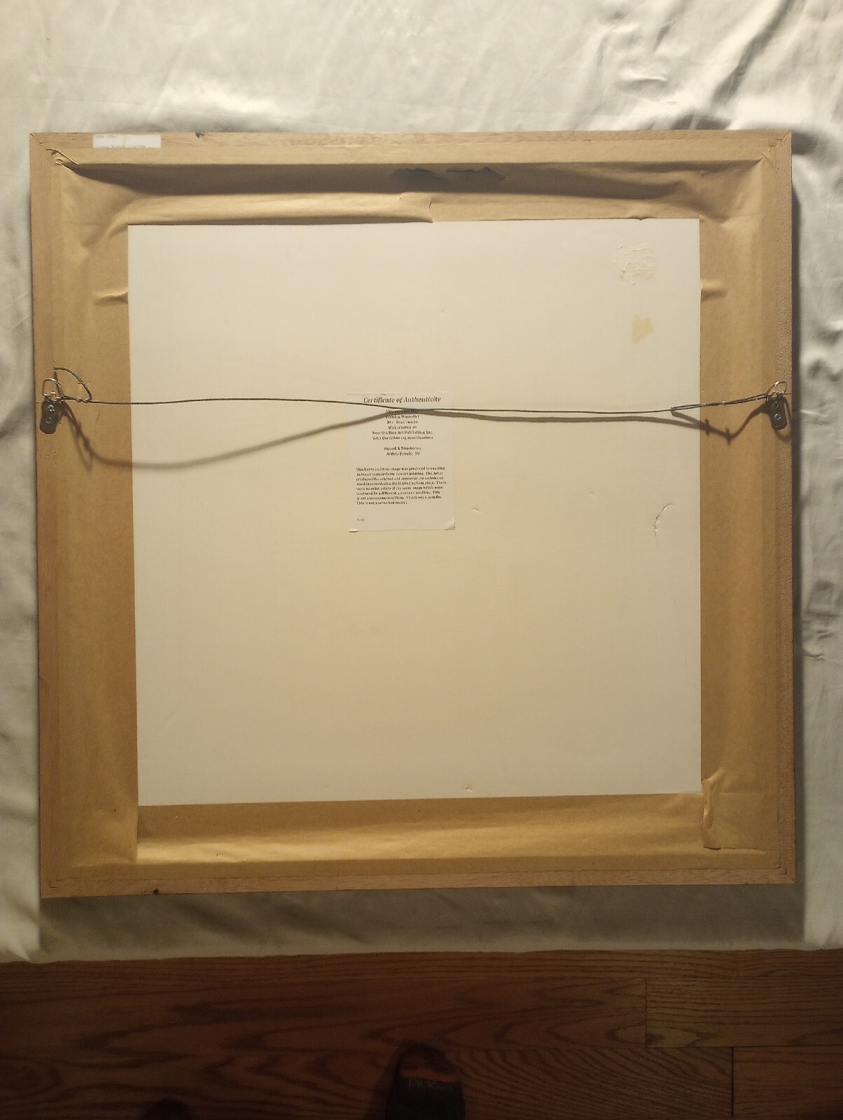 Large Signed Limited Edition Sean Jacobs Art Photograph 30x30 Framed w ...