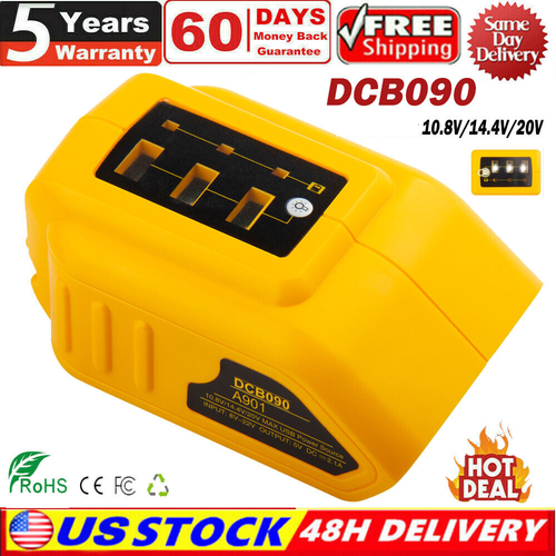 Battery adapter snap on to dewalt - wolfzo