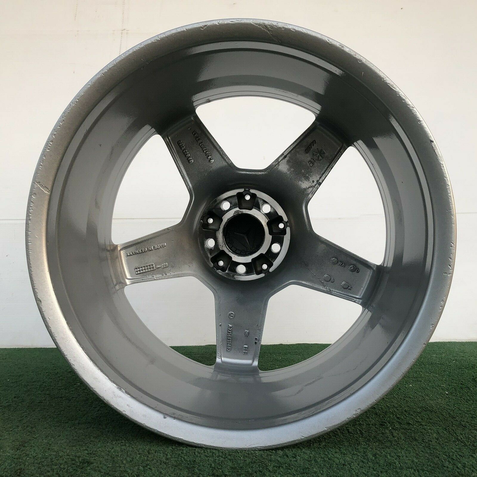 MERCEDES W216 S63 AMG 20" Front Wheel Rim Silver A2214013302 OEM for ...