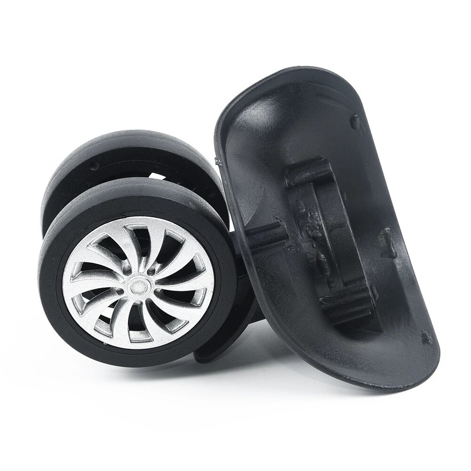 4pcs/set Replacement Luggage Suitcase Wheels Swivel Casters Wheel ...