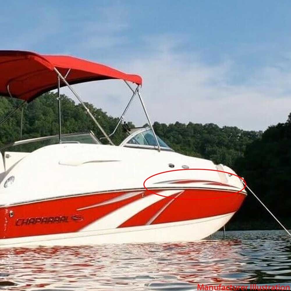 Chaparral Boat Graphic Decals 138264-02 | 232 Sunesta Red Stickers (Set ...